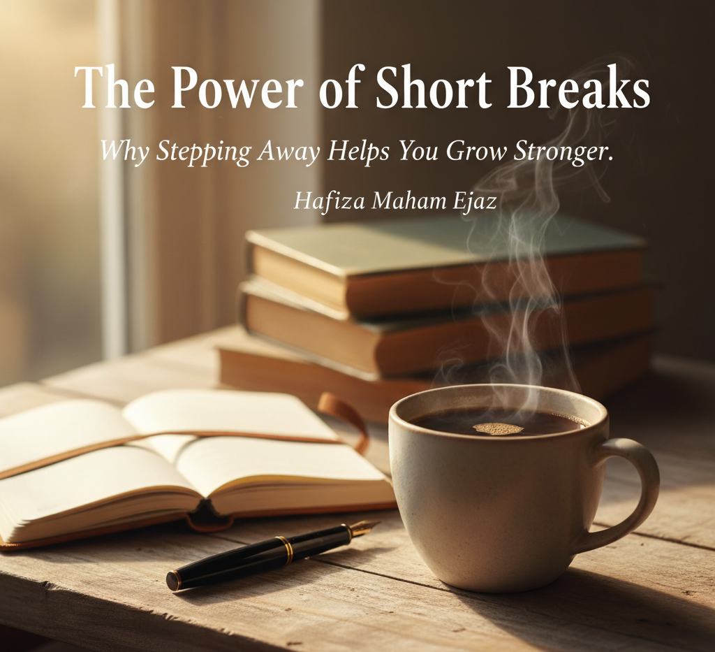 The Power of Short Breaks: Why Stepping Away Helps You Grow Stronger ...