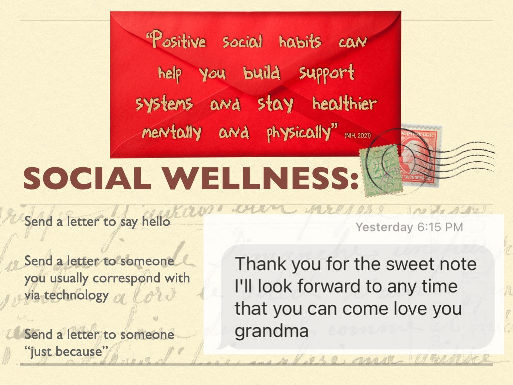 Support Social Wellness. Write a letter! | by Erin Partridge | Medium