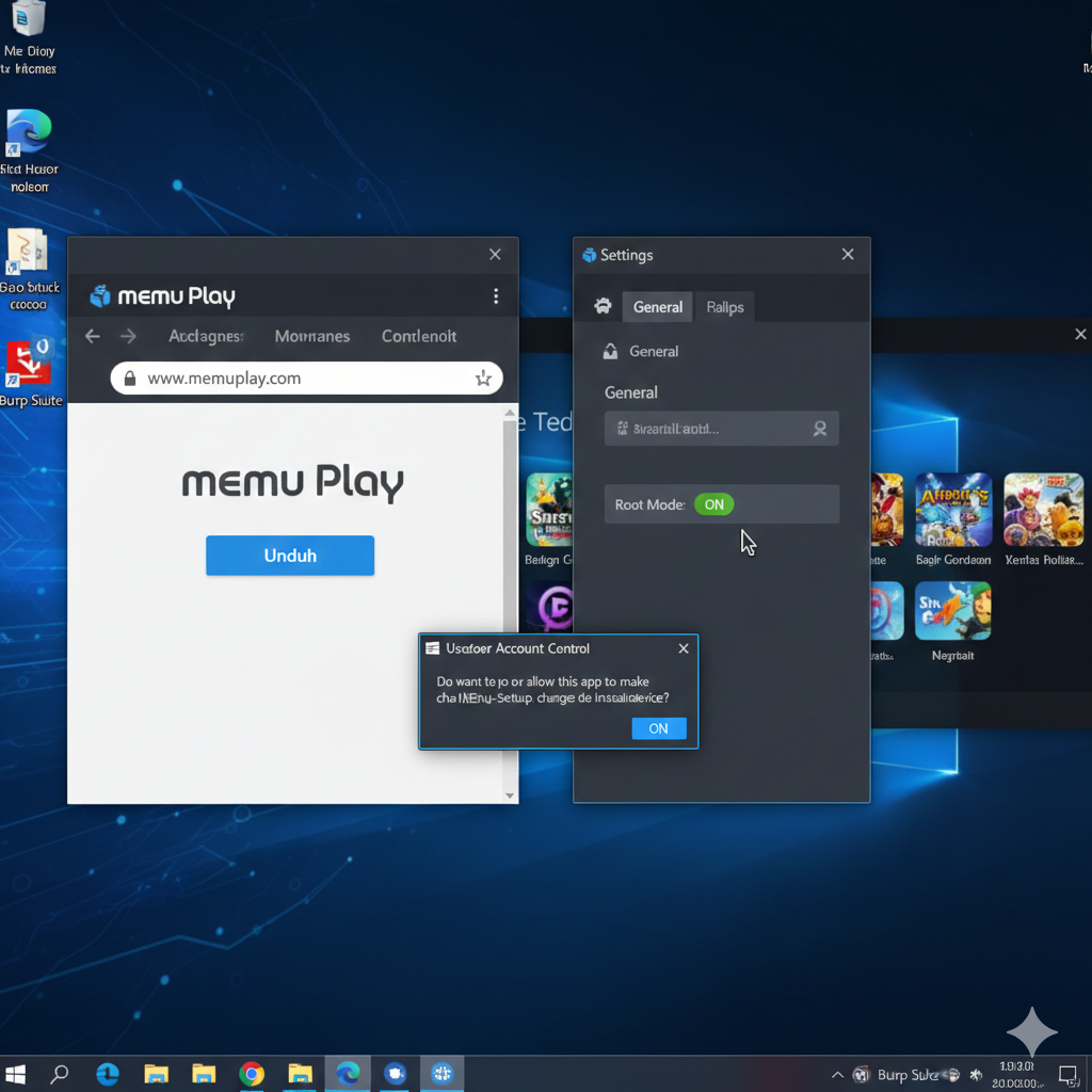 Setup Environment Android untuk Mobile Pentest: Emulator, ADB, dan Burp ...