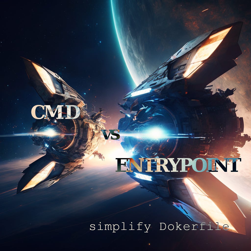 Simplifying The Differences Between Entrypoint And Cmd In Docker By Spacedevops Medium
