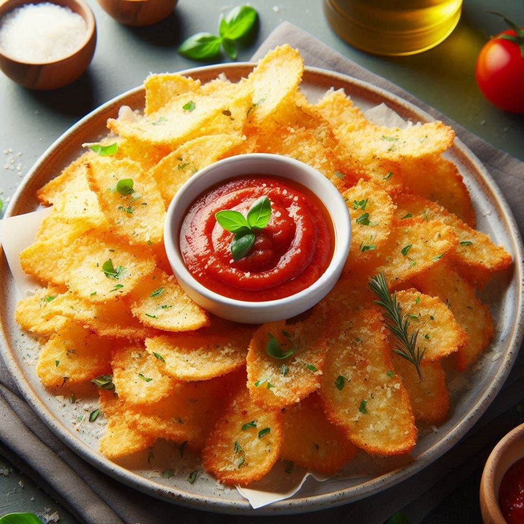 Crispy, cheesy, and keto-friendly: Parmesan Chips you’ll love! | by ...