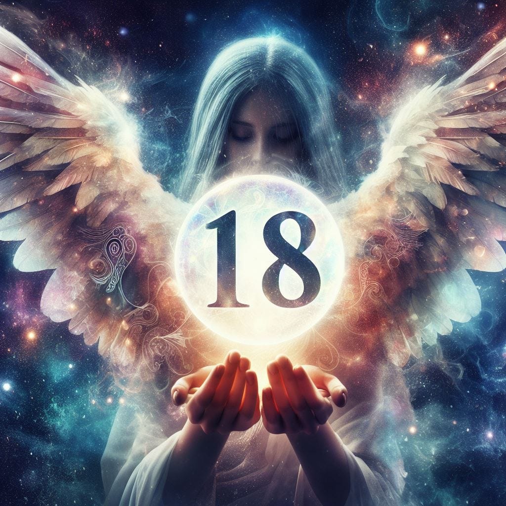 Angel Number 18: A Sign of Spiritual Awakening and Divine Guidance | by ...