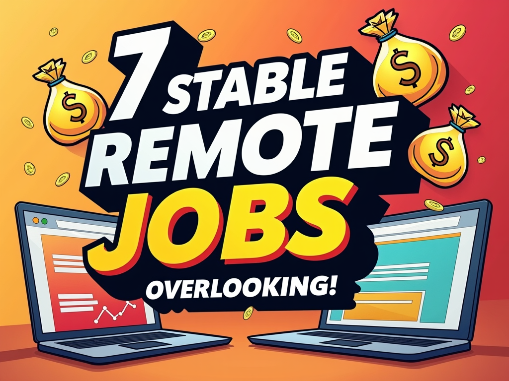 7 Stable Remote Jobs You Might Not Have Considered (Even if They Seem a ...