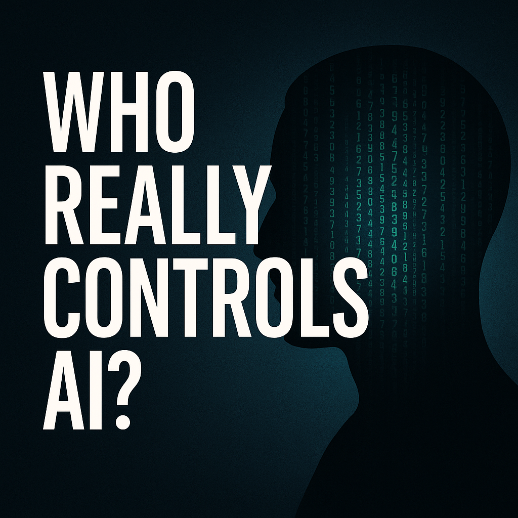 Who Controls AI? A Quiet Warning for Our Future | by Elisha sarfraz ...