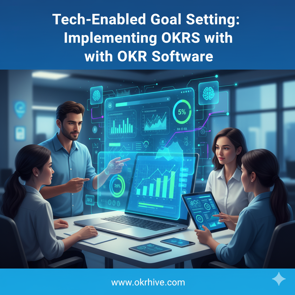 Tech-Enabled Goal Setting: Implementing OKRs with OKR Software | Medium