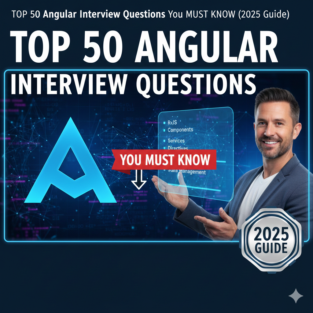Top 50 Angular Interview Questions You Must Know (2025 Guide) | by Richa Gautam 🌷 | JavaScript ...