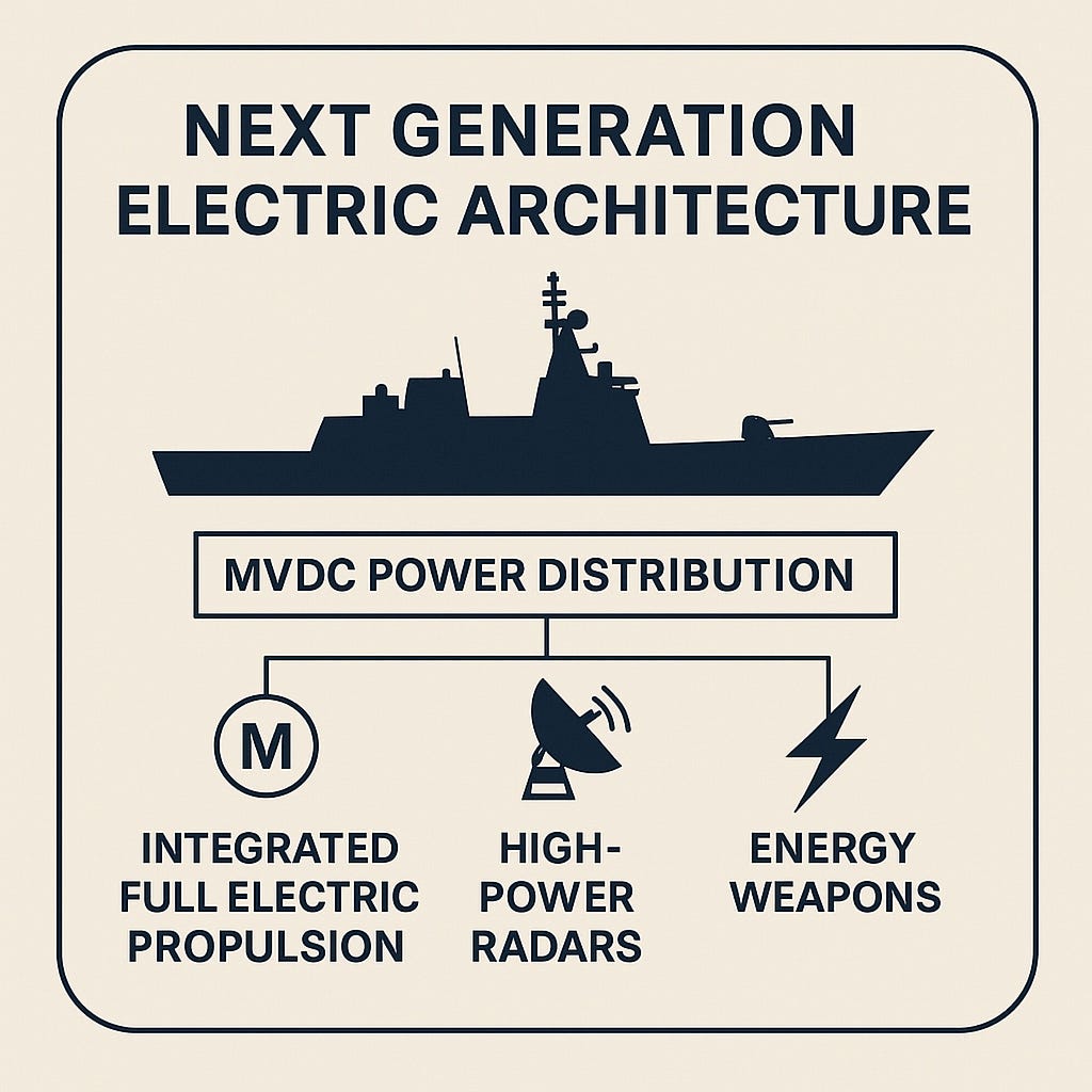 Electrical Power System Architectures in Modern Navies | by Kurtuluş ...