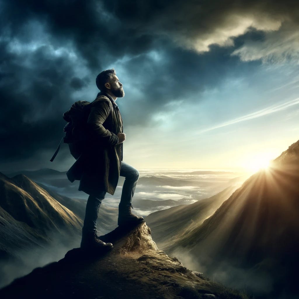 Climbing Higher: A Visual Poem on Overcoming Life’s Challenges | by ...