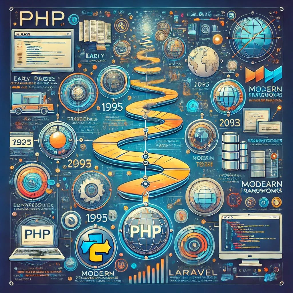 Decoding PHP’s Evolution: A 25-Year Journey in Web Development | by Vishalhari | Dec, 2024 | Medium