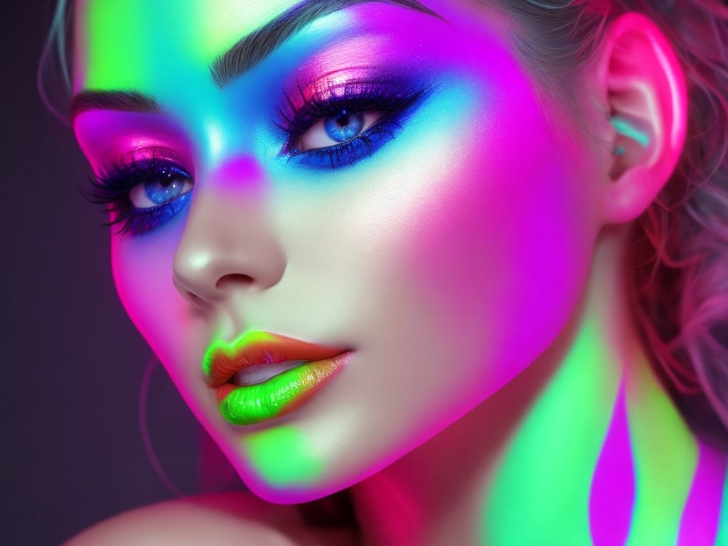 Trends in Futuristic Makeup: Metallics, Holographics, and More ...