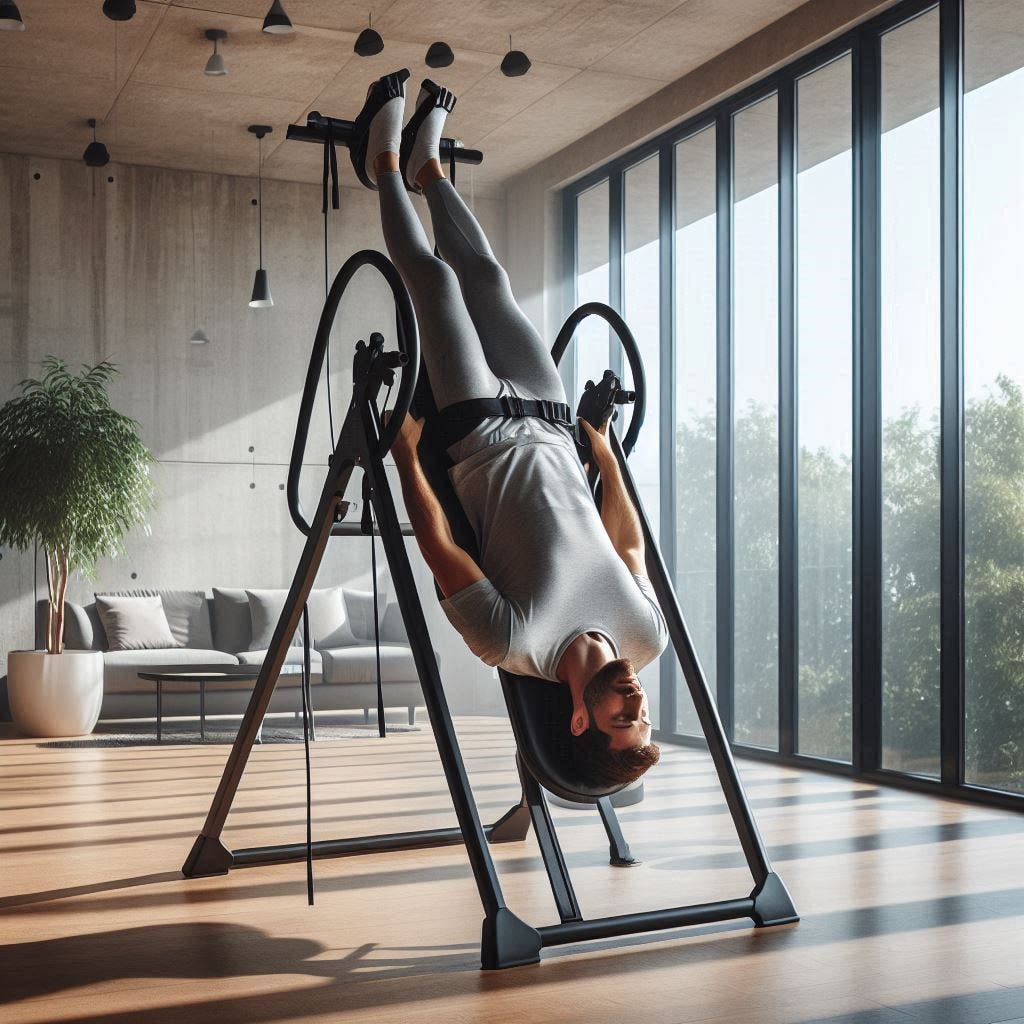 My Saucy Secret To Less Pain And Why Inversion Tables Rule | by ...
