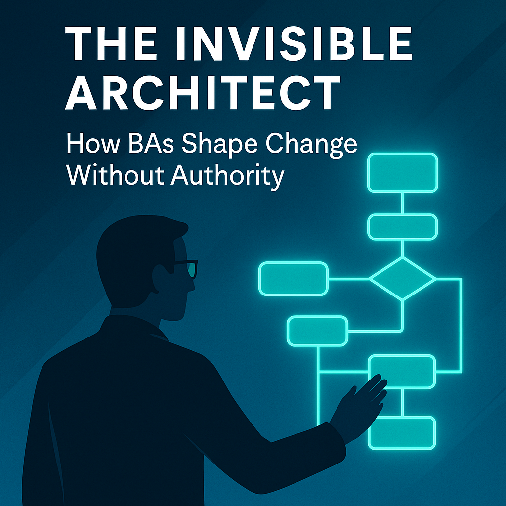 The Invisible Architect: How BAs Shape Change Without Authority | by Eslam ElEmam | Agile ...