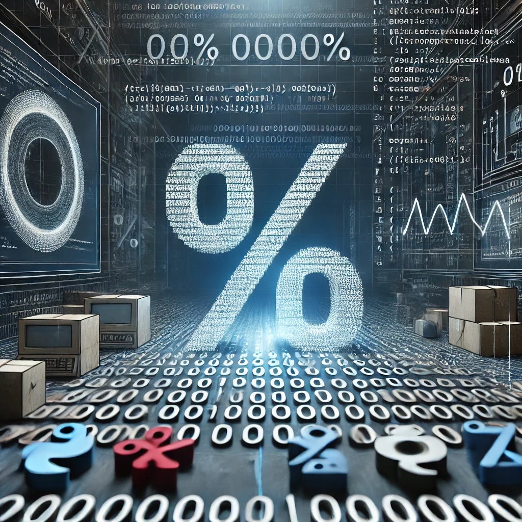 %. The ASCII % symbol. | by Paul Frischknecht | Dec, 2024 | Medium