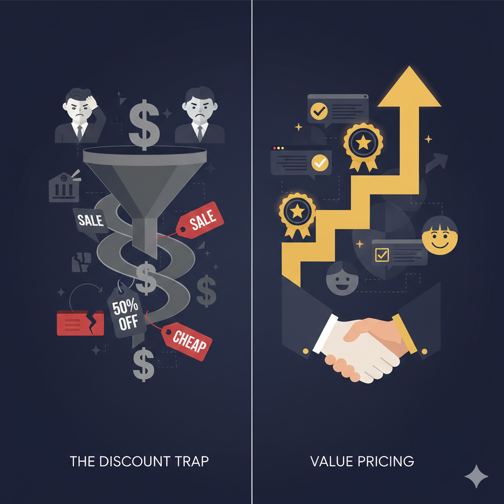 The Pricing Trap: Why Discounting Attracts Exactly the Wrong Clients ...