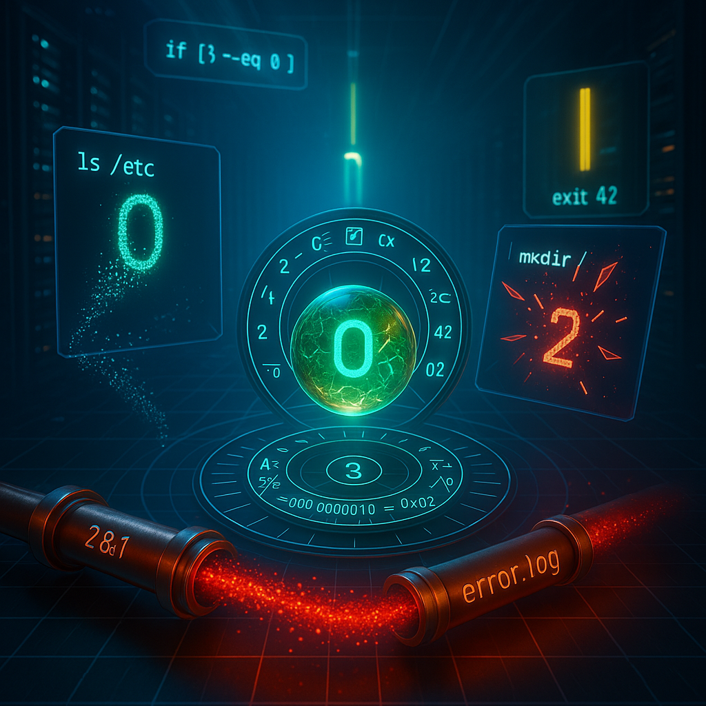 Bash Scripting — Part 5: Exit Codes | by Ashish Singh | AWS in Plain English