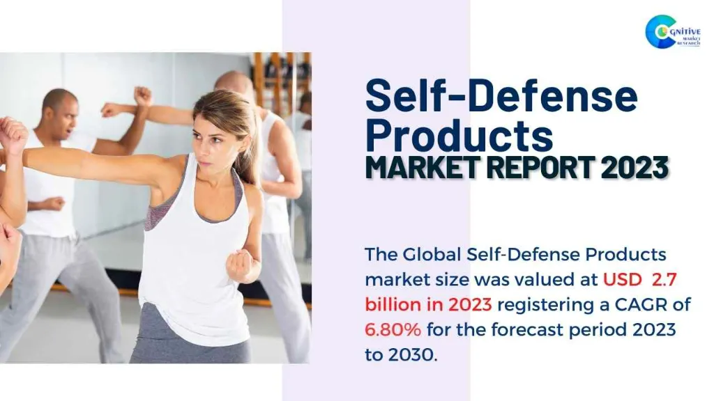 Self-Defense Products Market size was USD 2.7 billion in 2023 and will ...