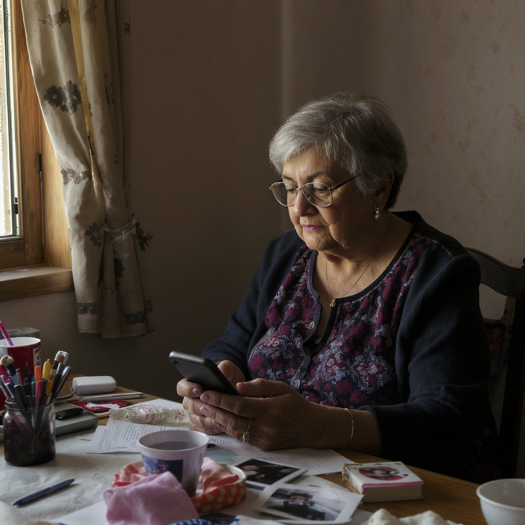 Technology grows fast, so does the grandma! | by Negin | Sep, 2025 | Medium