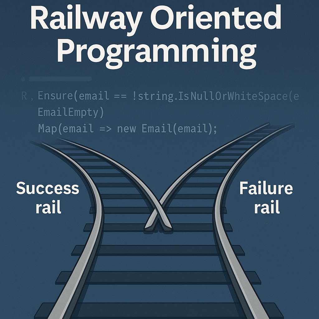“Stay on the Right Track!” — A Hands-On Guide to Railway-Oriented Programming in C# | by Michael ...
