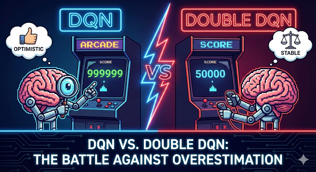 Deep Dive: DQN vs Double DQN Conquering Overestimation in Deep RL | by Mohit Wani | Dec, 2025 ...