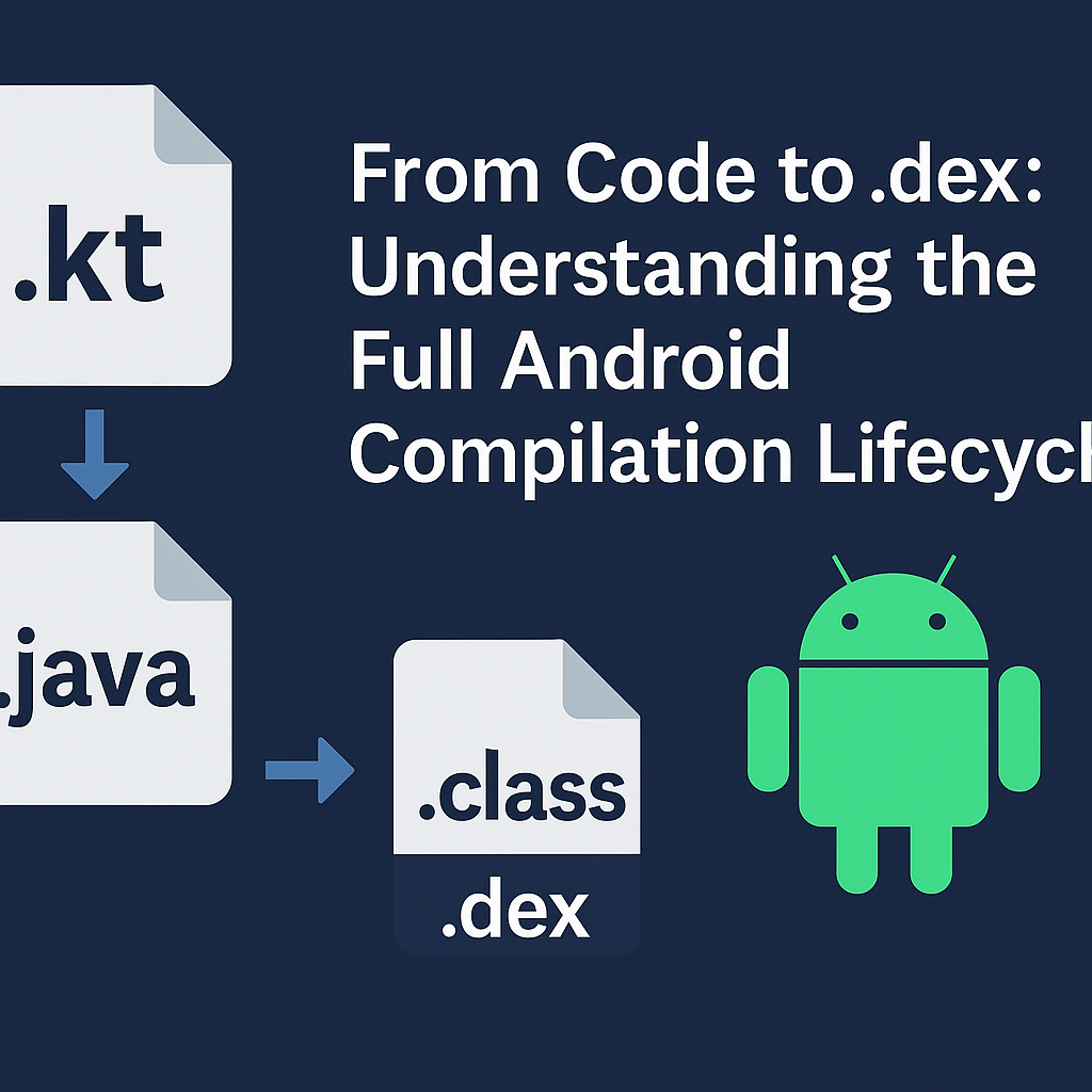 From Source to Runtime: The Complete Journey of .kt/.java Code on Android | by Mohit Kansal | Medium