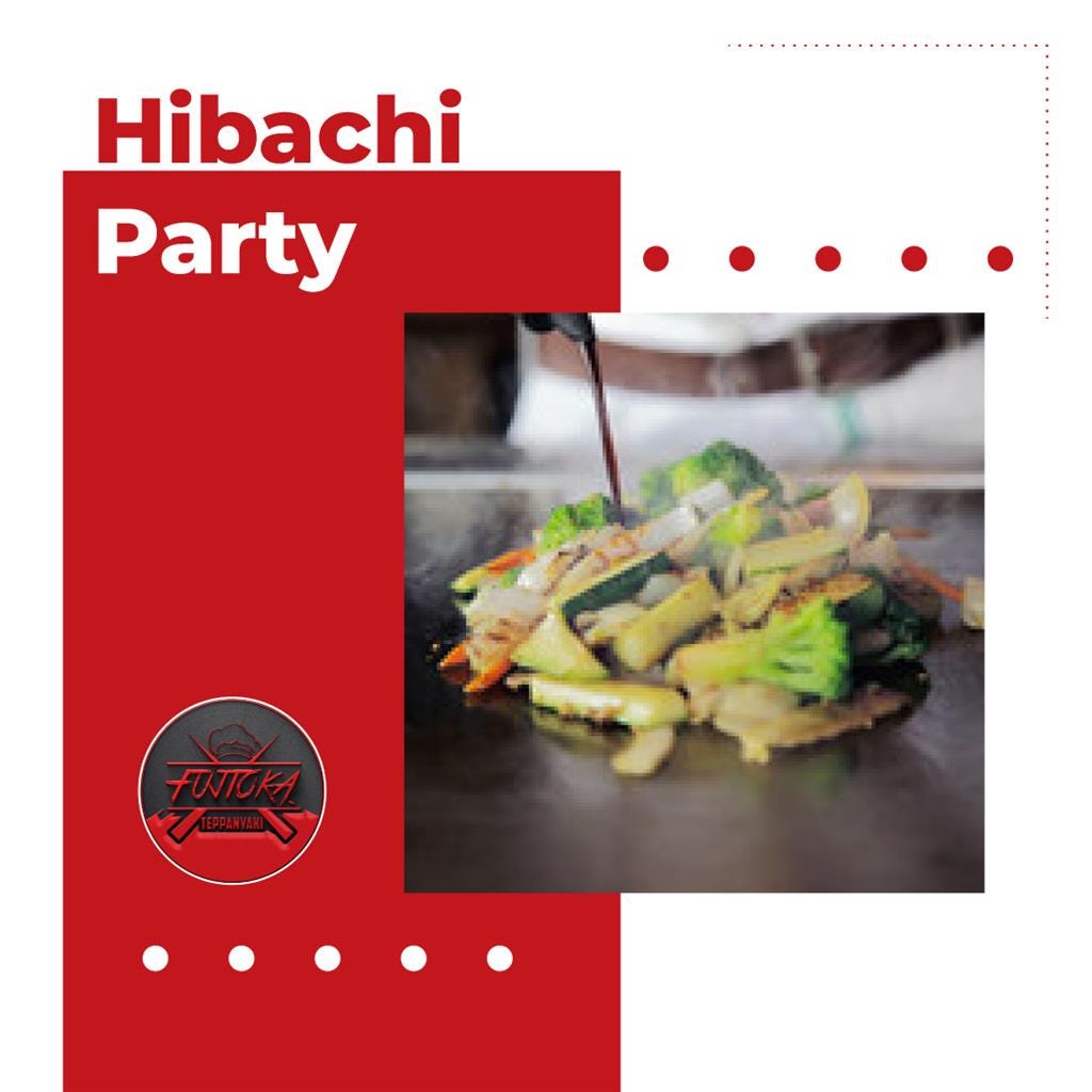 Hibachi Party - Fujioka Teppanyaki - Medium