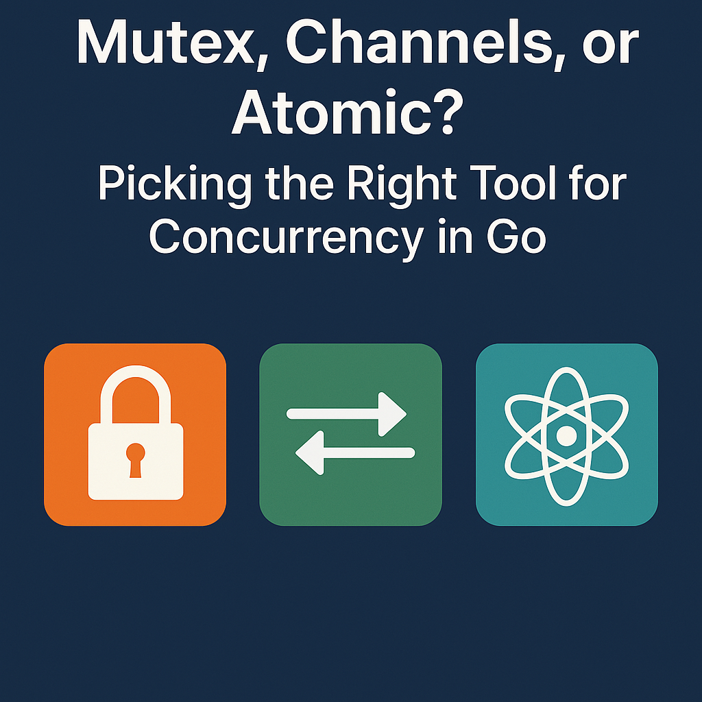Mutex, Channels, or Atomic? Picking the Right Tool for Concurrency in Go | by Lince Mathew | Medium