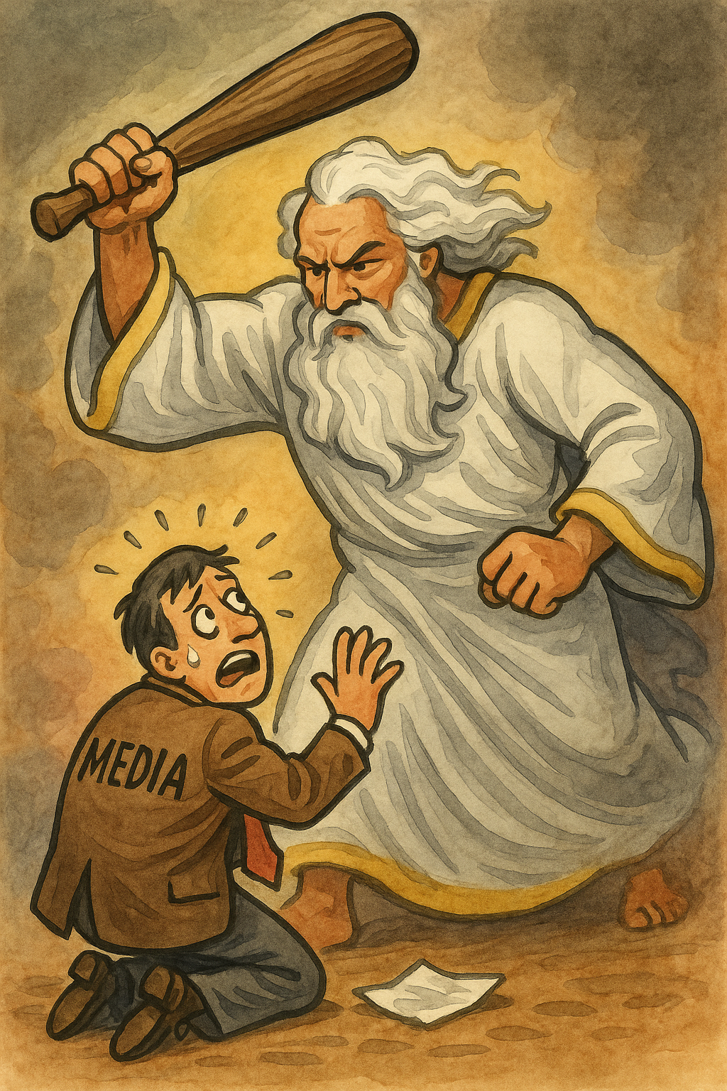 God and the Media. Religion represents fear in a society… | by Michael ...