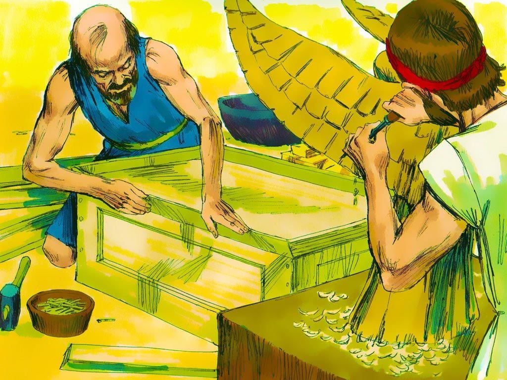 “He has filled him (Bezalel) with the Spirit of God, with skill, with ...