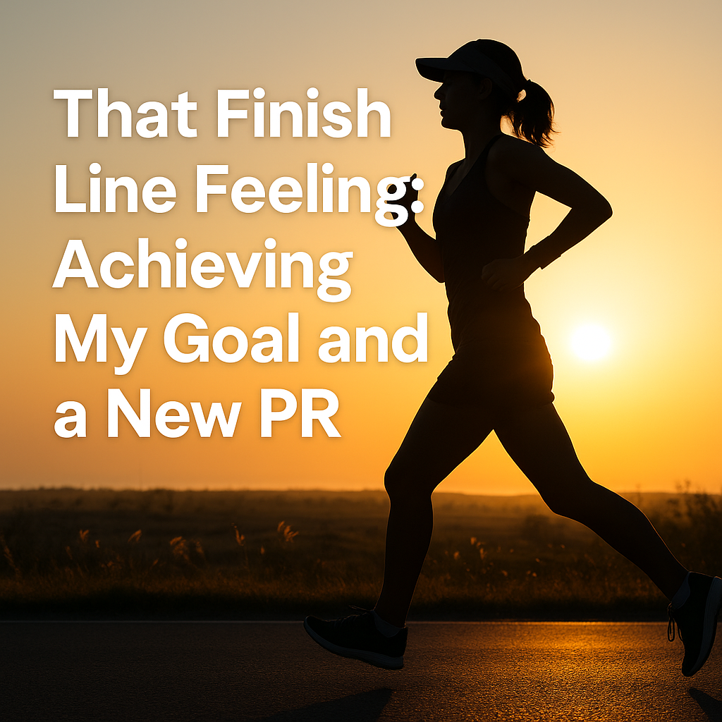 That Finish Line Feeling: Achieving My Goal and a New PR | by Sueli ...