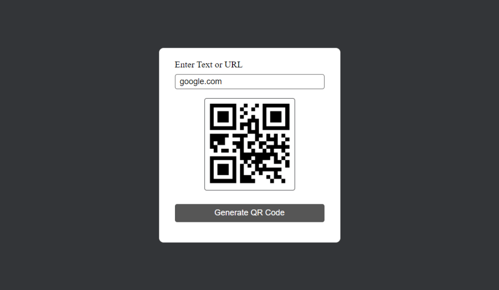 CREATE QR GENERATOR WITH JAVASCRIPT - Sparkify Solutions - Medium