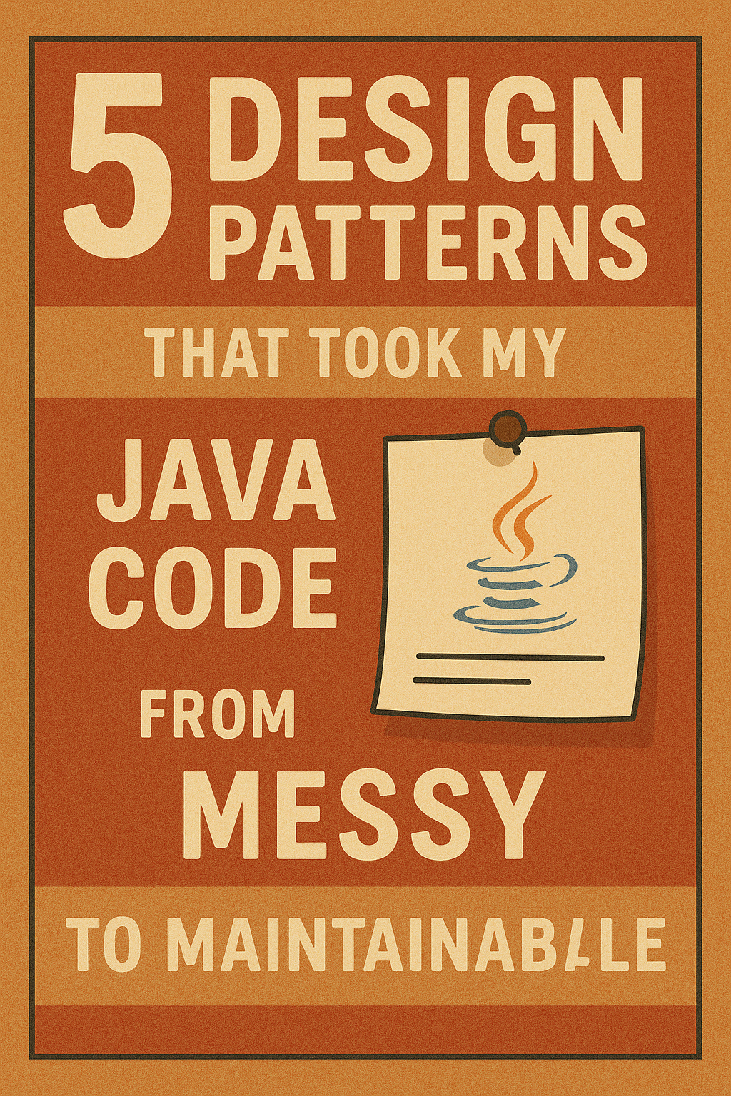 5 Design Patterns That Took My Java Code from Messy to Maintainable ...