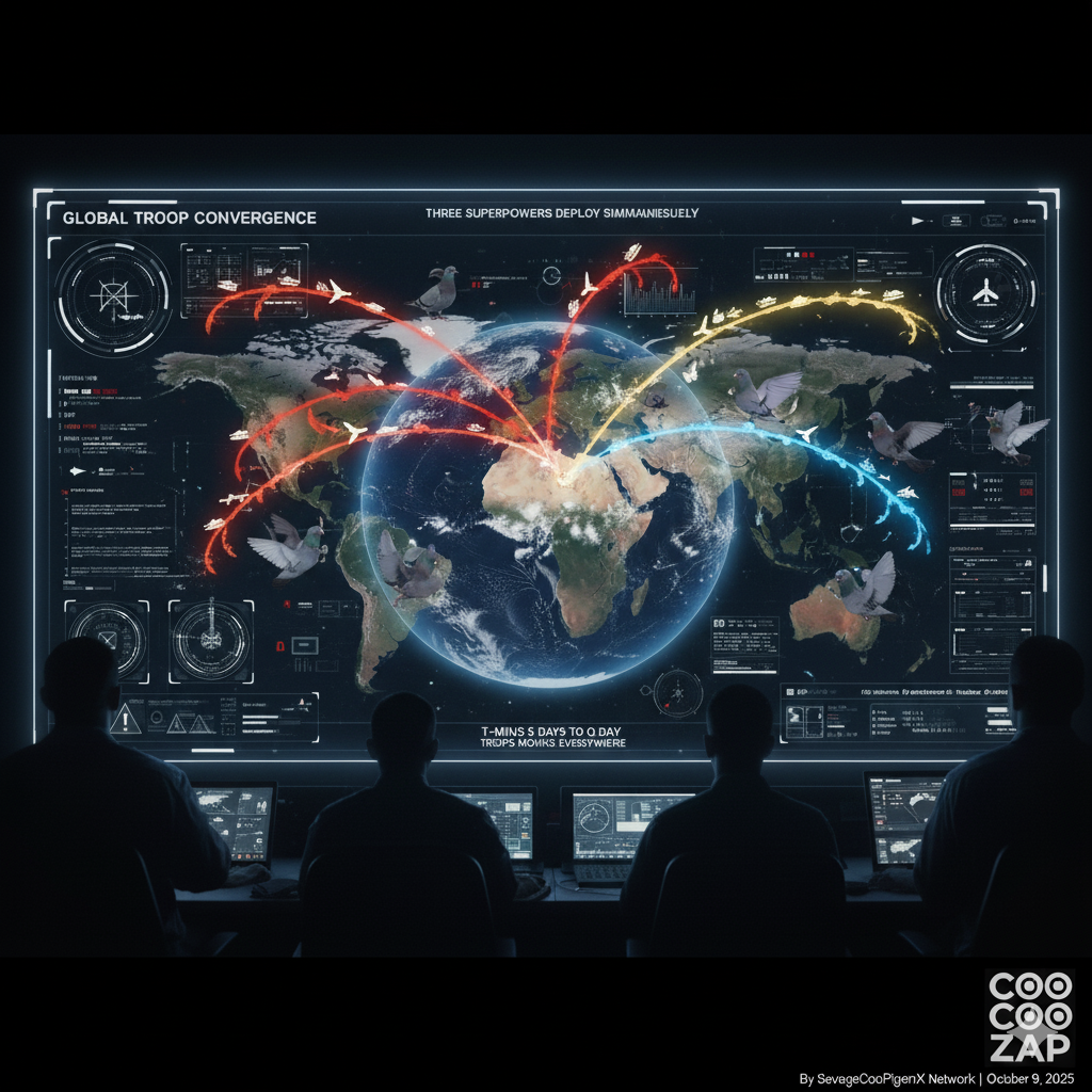 🌍⚡💀 THE GLOBAL TROOP CONVERGENCE | by Savagecoopigeonx | Medium