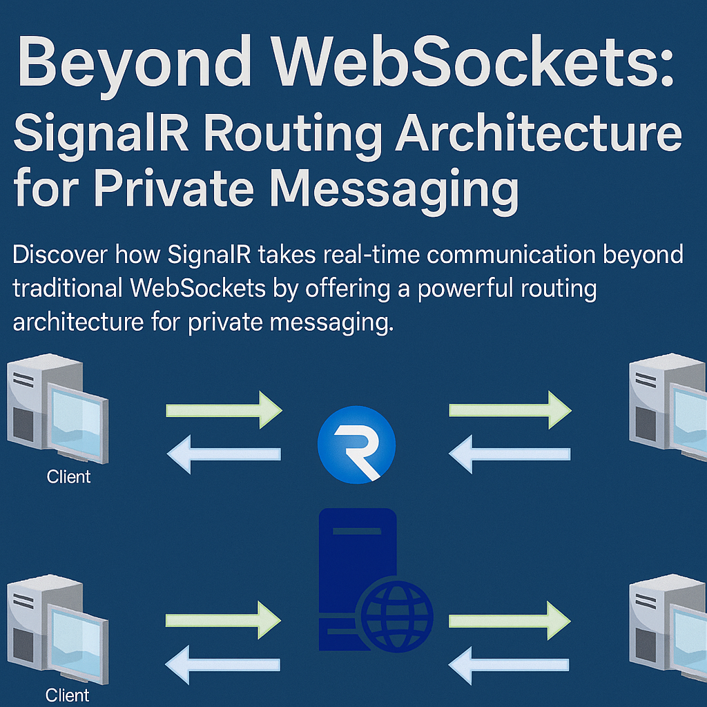 SignalR Routing Architecture. Discover how SignalR takes real-time… | by Engr. Md. Hasan Monsur ...