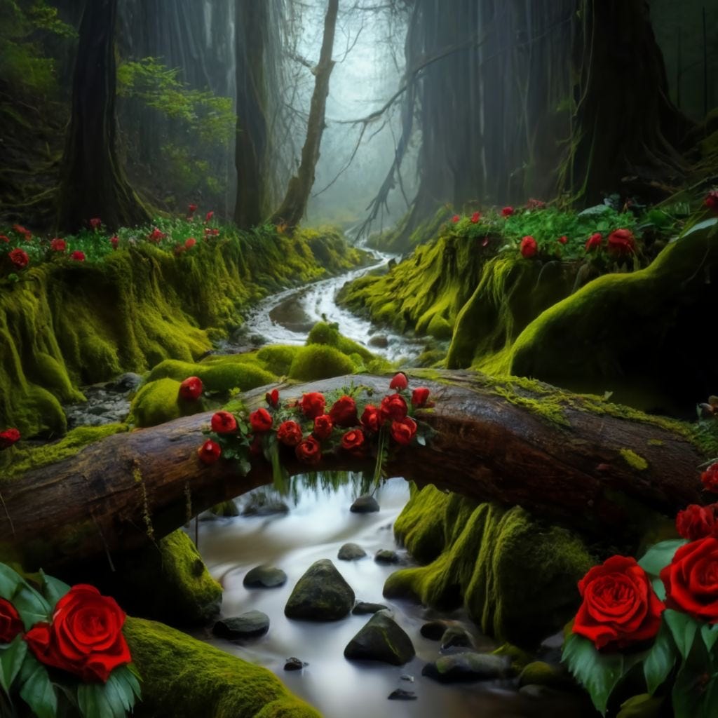 Moss on a Log. Soul Soothing Journey | by Marysol Ramos | Feb, 2024 ...