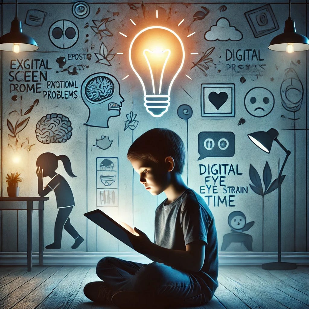 “The Digital Trap: Screen Time’s Impact on Growing Minds and Bodies ...