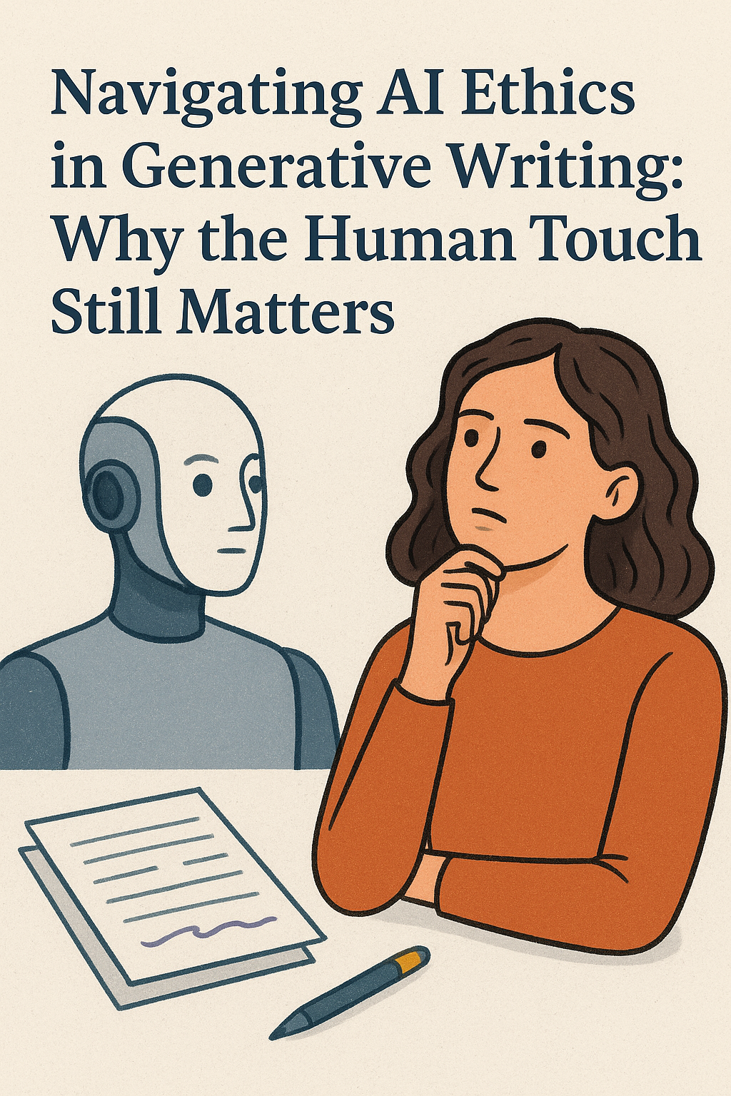 Navigating AI Ethics in Generative Writing: Why the Human Touch Still ...