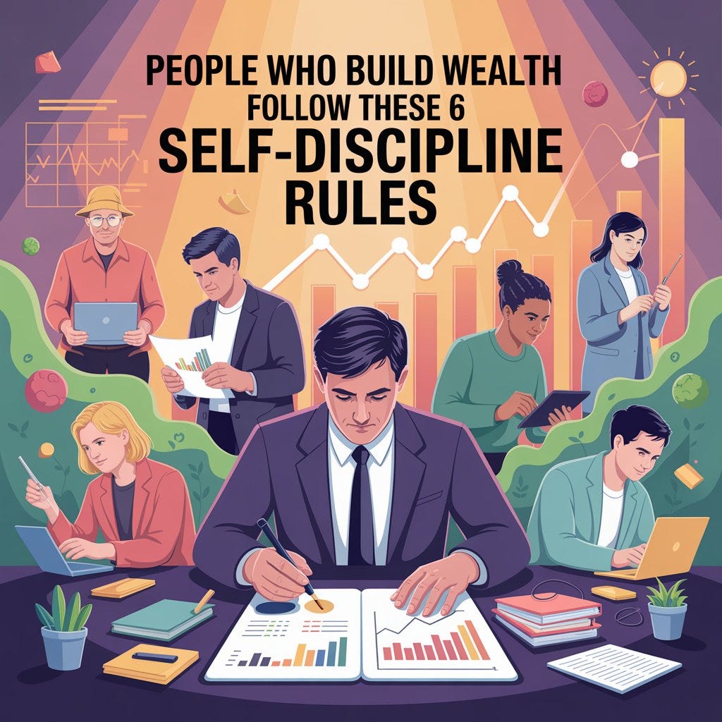 People Who Build Wealth Follow These 6 Self-Discipline Rules | by Osama Alam | Activated Thinker ...