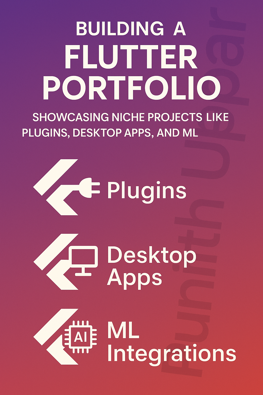 🌟 Building a Flutter Portfolio:Showcasing Niche Projects like Plugins ...
