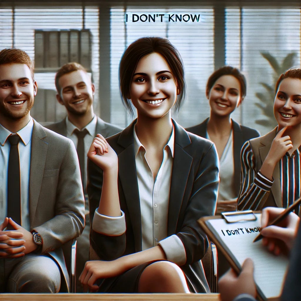 The Power of Saying “I Don’t Know” | by Oliver Hayse | Dec, 2024 | Medium