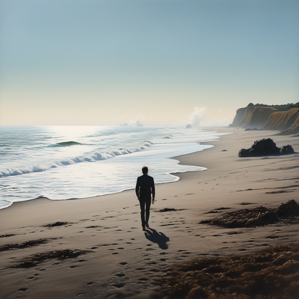Still Life, With Beach. When you’re alone, the ocean seems… | by ...