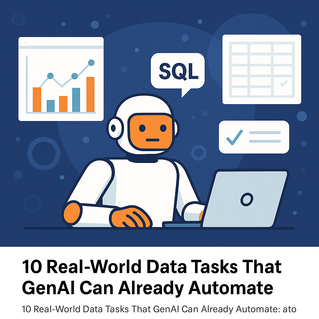 🚀 10 Real-World Data Tasks That GenAI Can Already Automate | by The ...