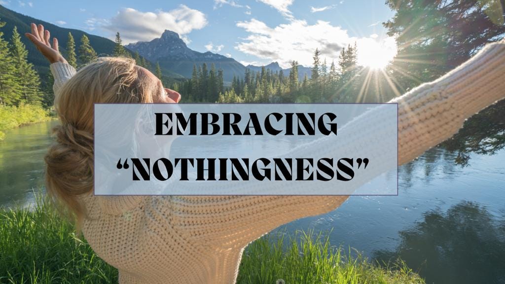 Embracing “Nothingness”. Embracing “Nothingness” | by ALKA CHOPRA MADAN ...