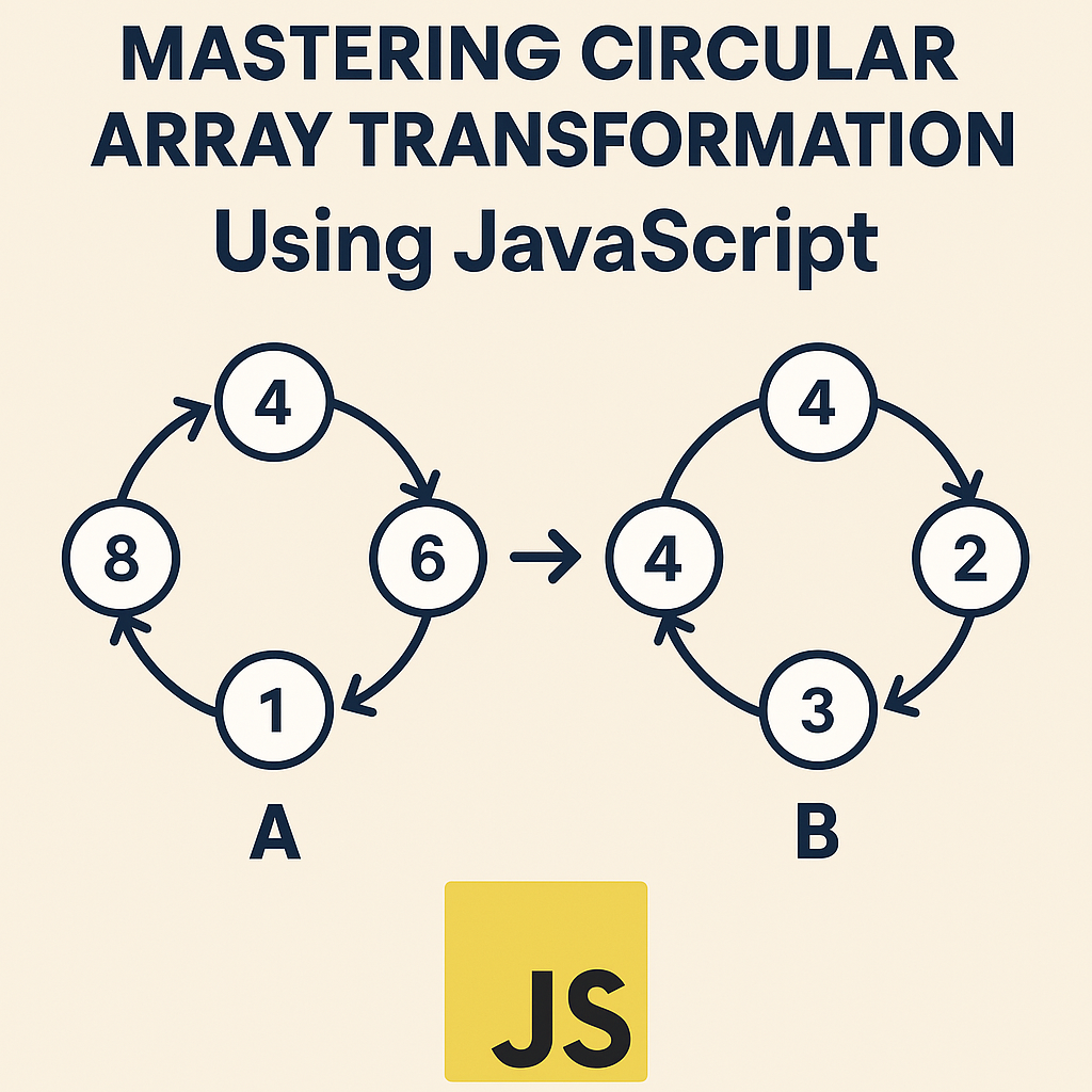 Mastering Circular Array Transformation Using JavaScript | by Goutam Singha | Jul, 2025 | Medium