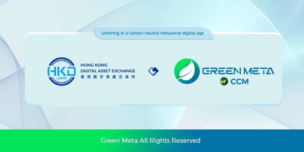 Green Meta Announced the establishment of a close partnership with HKD ...