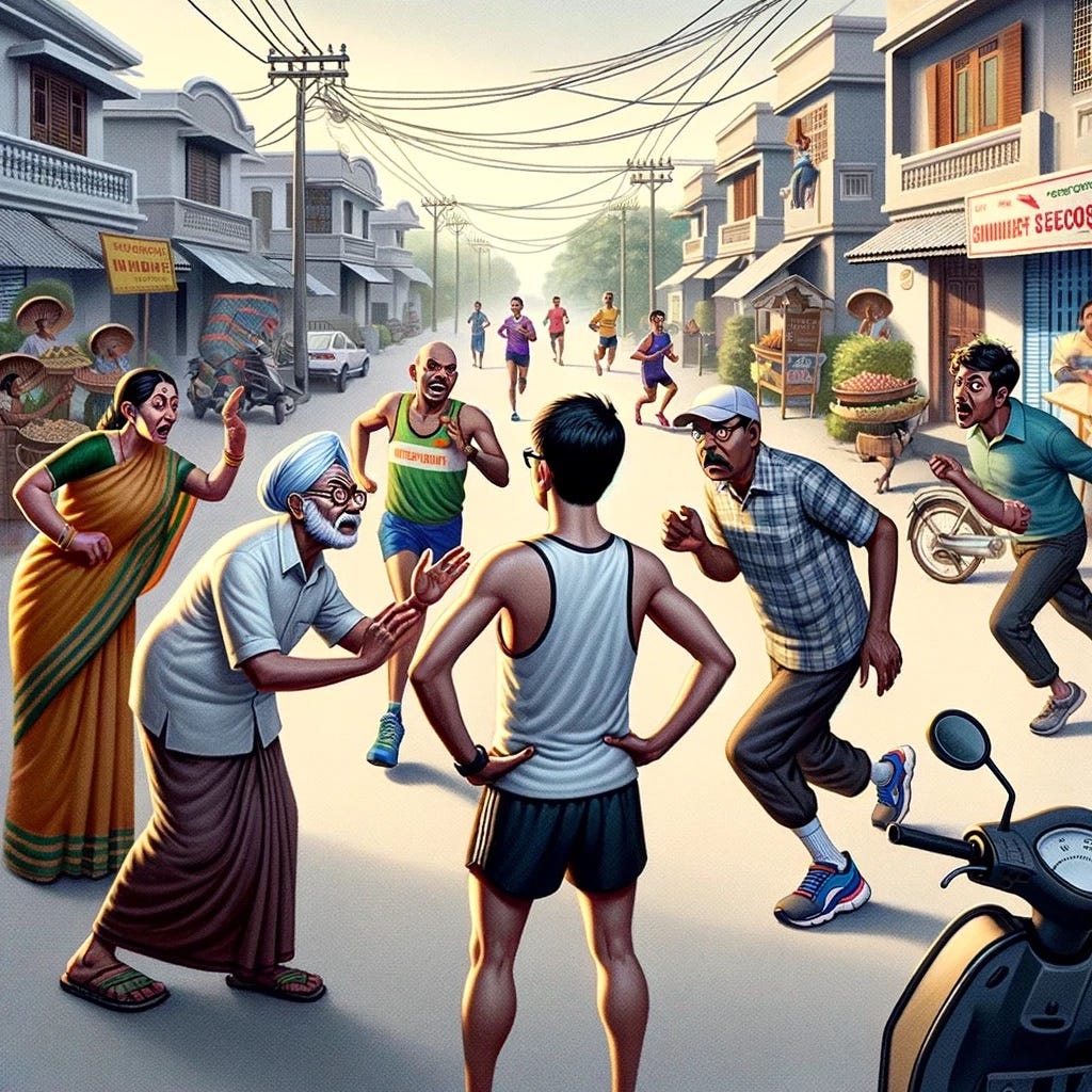 Running is ... Running is easy — just one step after… | by Zunder Lekshmanan | Medium