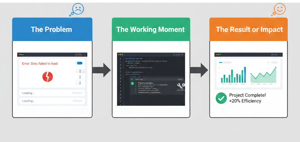 The “three screenshots” trick for showcasing your projects online | by ...