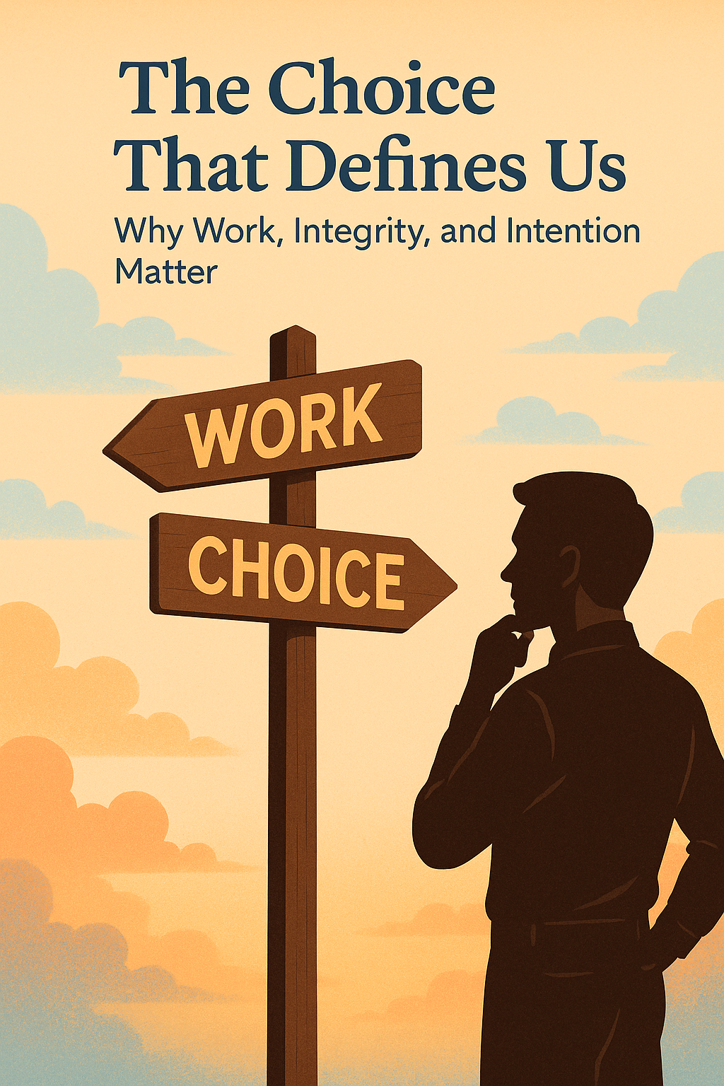 Title: The Choice That Defines Us: Why Work, Integrity, and Intention ...