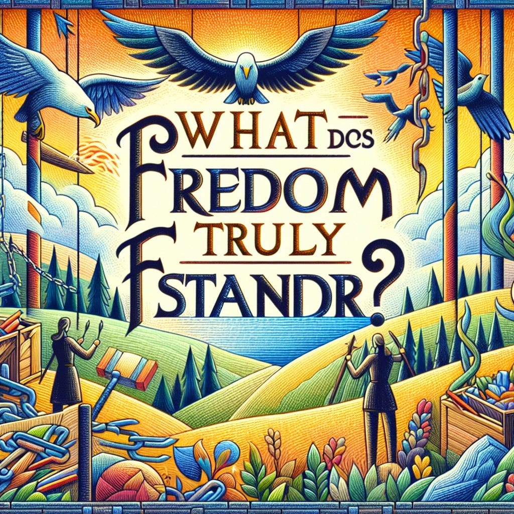 What does freedom really stand for? | by Soufiene Ben kaddour | Medium