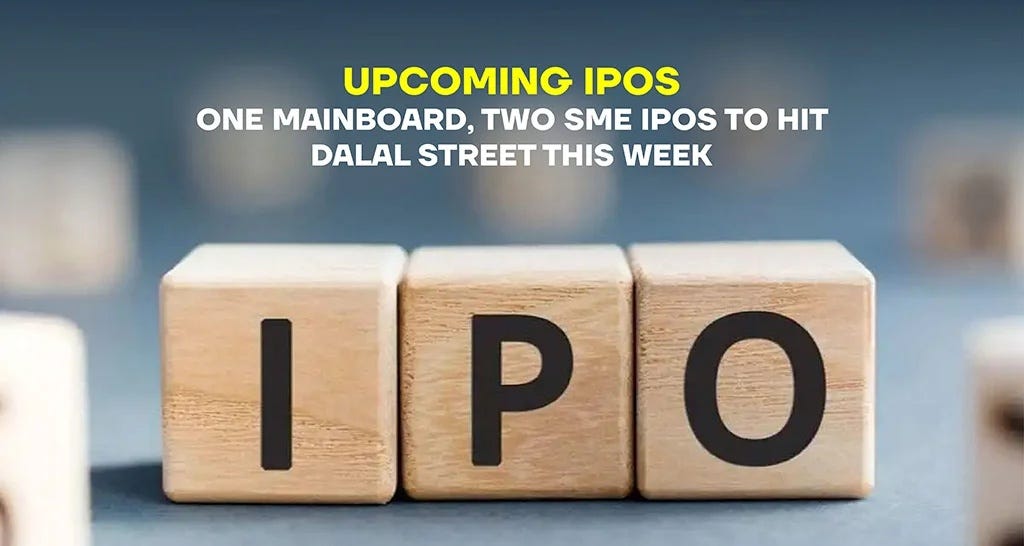 Upcoming IPOs: One Mainboard, Two SME IPOs To Hit Dalal Street This Week | by Primeview | Jan ...