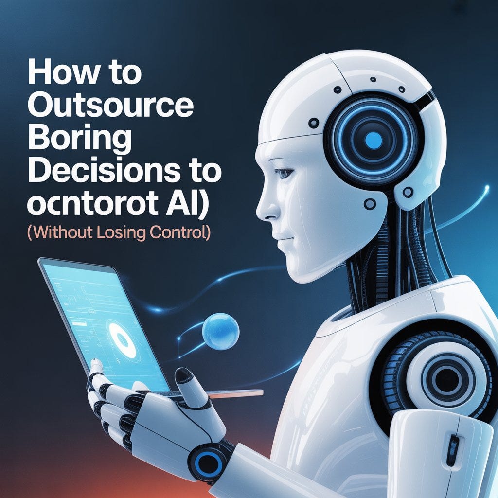 How to Outsource Boring Decisions to AI (Without Losing Control) | by ...